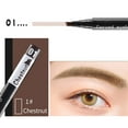 Donggwts Four Headed Eyebrow Pencil Long Lasting Non Smudging Liquid