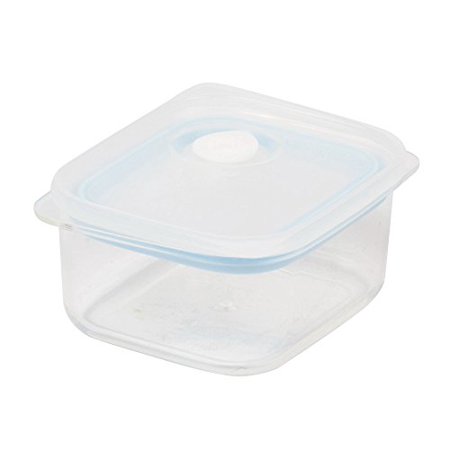Easy Clean Shallow type airtight save container S blue 【made in Japan ...