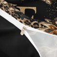 Catabedysis Fashion Cheetah Pattern Duvet Cover Queen,Brown Bows ...