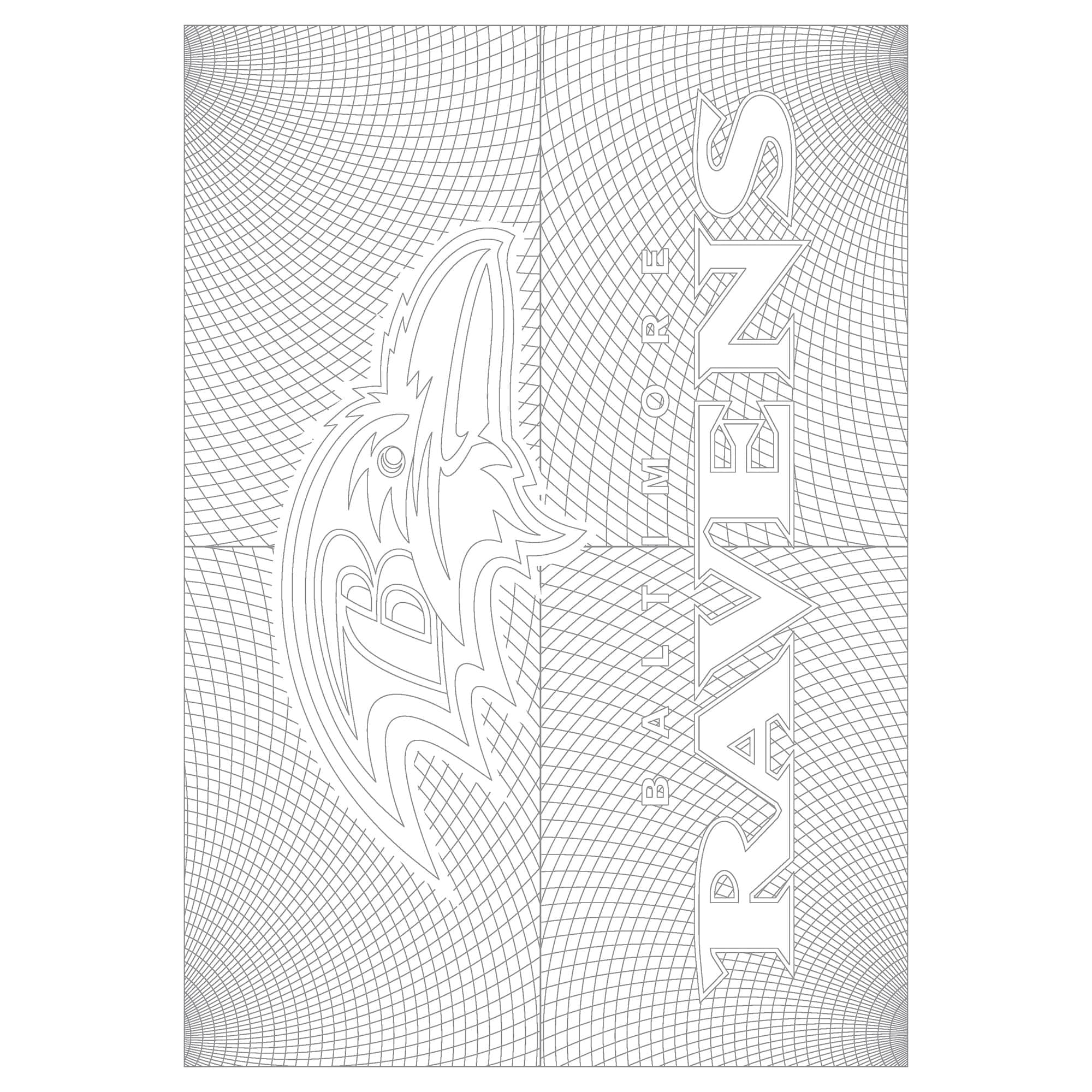 Nfl Ravens Coloring Pages
