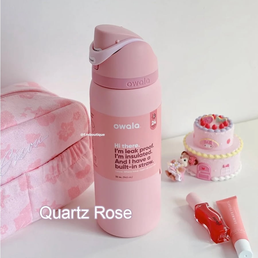 Original Owala Insulated Stainless Steel Water Bottle with Straw, BPA ...