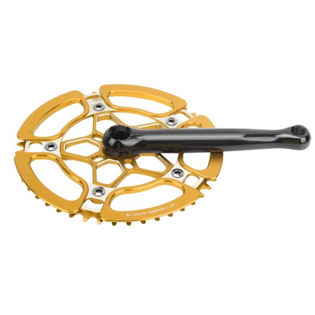 Crankset Crank Arm, Single Speed Crankset Bike Crank Arm Set Portable ...