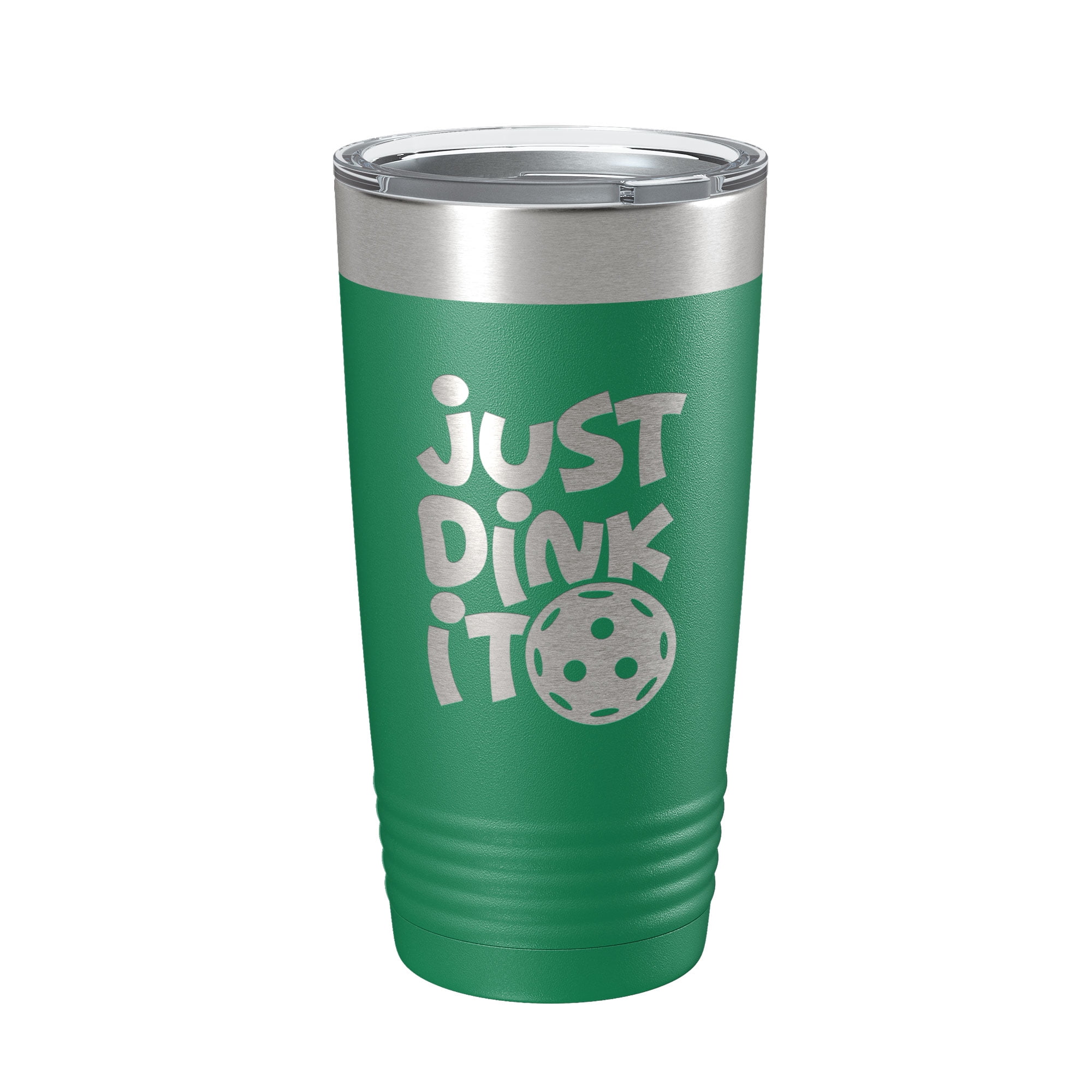 Just Dink It Tumbler Pickleball Travel Mug Insulated Laser Engraved ...