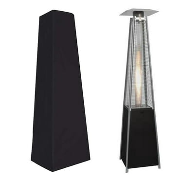 AZ Patio Heaters Triangle Glass Tube Patio Heater Cover in Tan ...