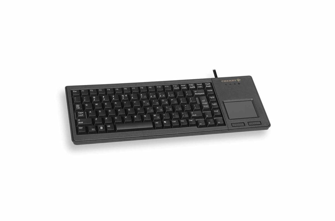 Cherry 15″ Ultraslim USB Keyboard with TouchPad, Black - Walmart.com