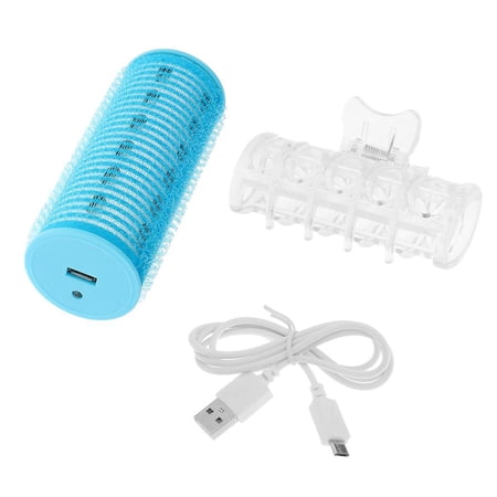 New USB Rechargeable Hair er Twist Spiral Circle Rollers Styling Tool ...