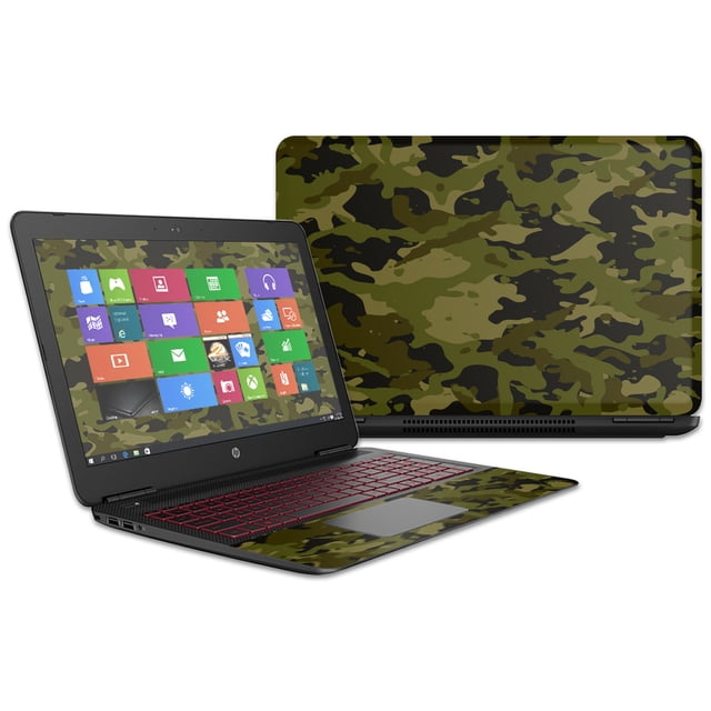 Skin Decal Wrap Compatible With HP OMEN Laptop 15t (2016) Green ...