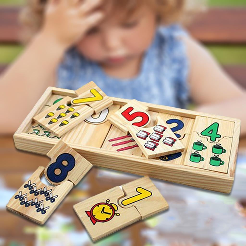 Mathematics - Math Numbers Matching Game - Helps to Teach Early Math ...