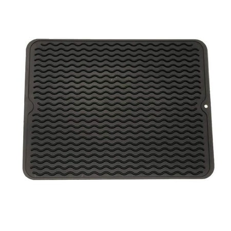 BJYX Large Kitchen Silicone Drainage Pad Drainage Drainage Pad Drying ...