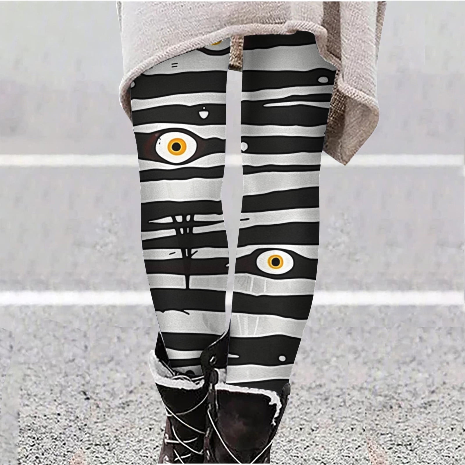 Click here for Yoiavaioy Holiday Tights For Women Halloween Print... prices