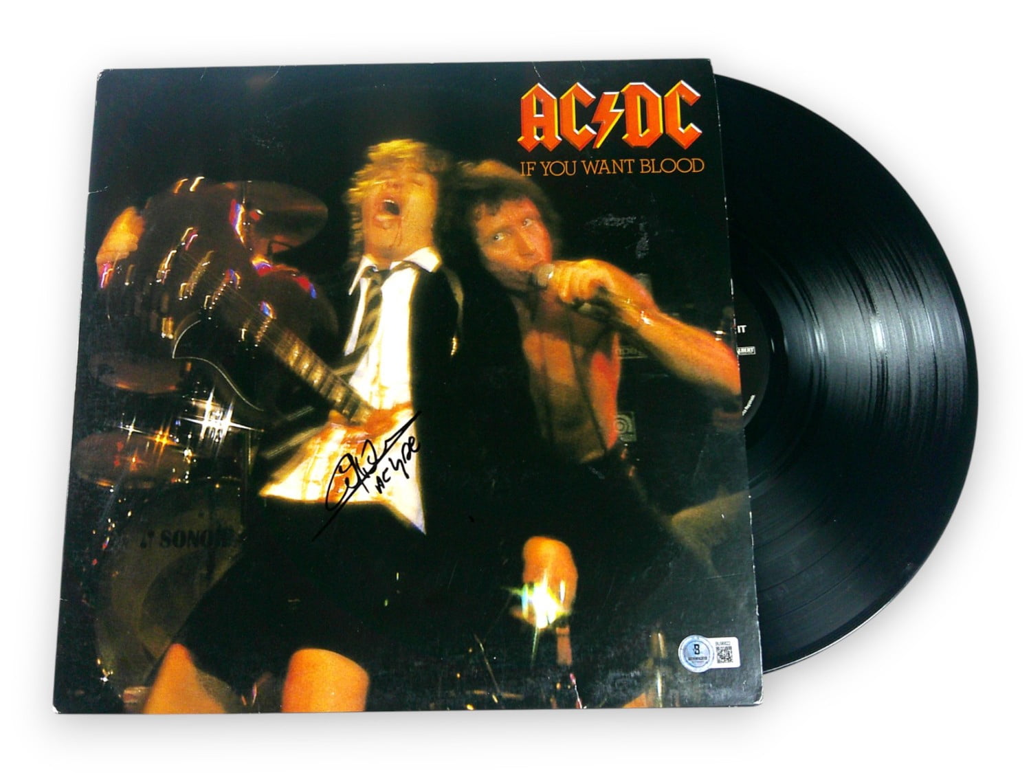 Cliff Williams Signed Autographed Record Album Cover AC/DC If You Want ...