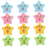 40pcs Star Shape Reward Tokens For Kids Practical Plastic Reward Tokens ...