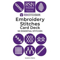 Essential Embroidery Stitches Card Deck - Walmart.com