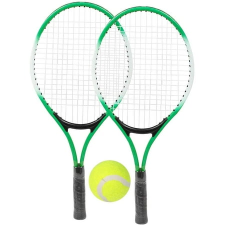 Iron Alloy Children Tennis Racket Beginner Practice Racquet with Ball ...
