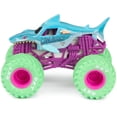 Monster Jam, 2-Pack Neon 1:64 Nitro Monster Trucks, Alien Invasion Vs ...