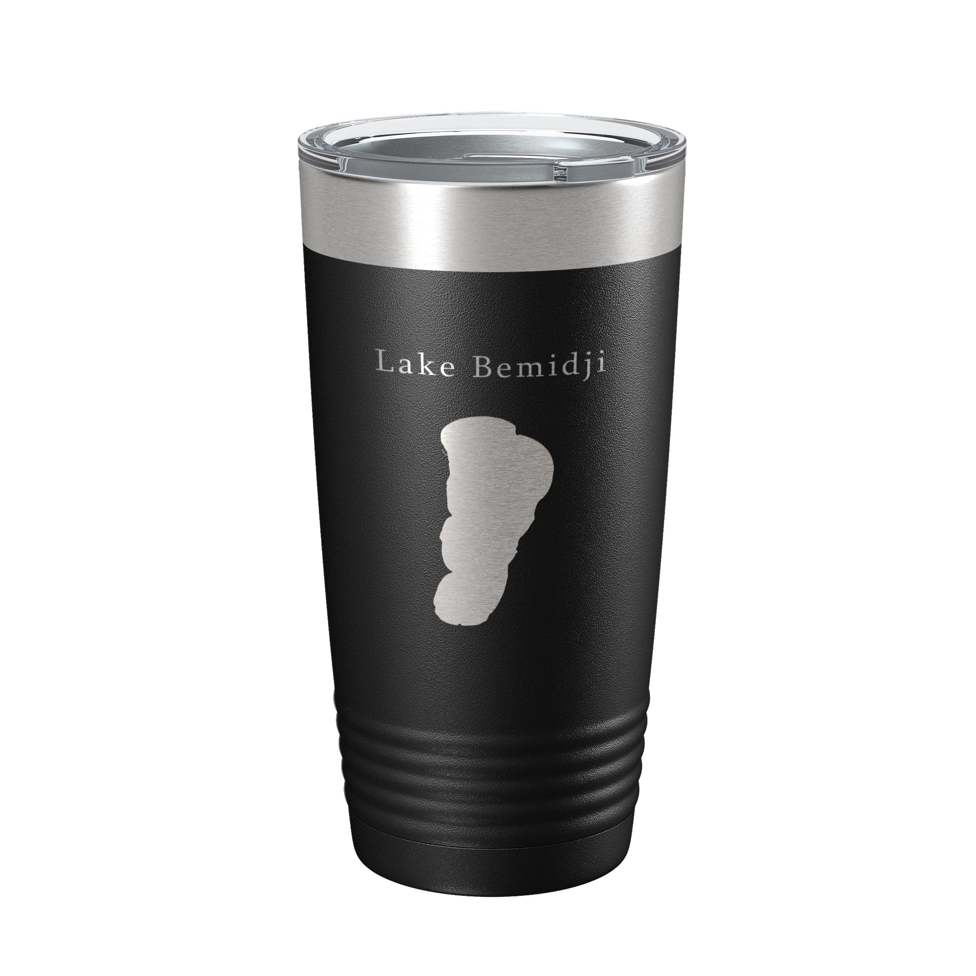 Lake Bemidji Map Tumbler Travel Mug Insulated Laser Engraved Coffee Cup ...