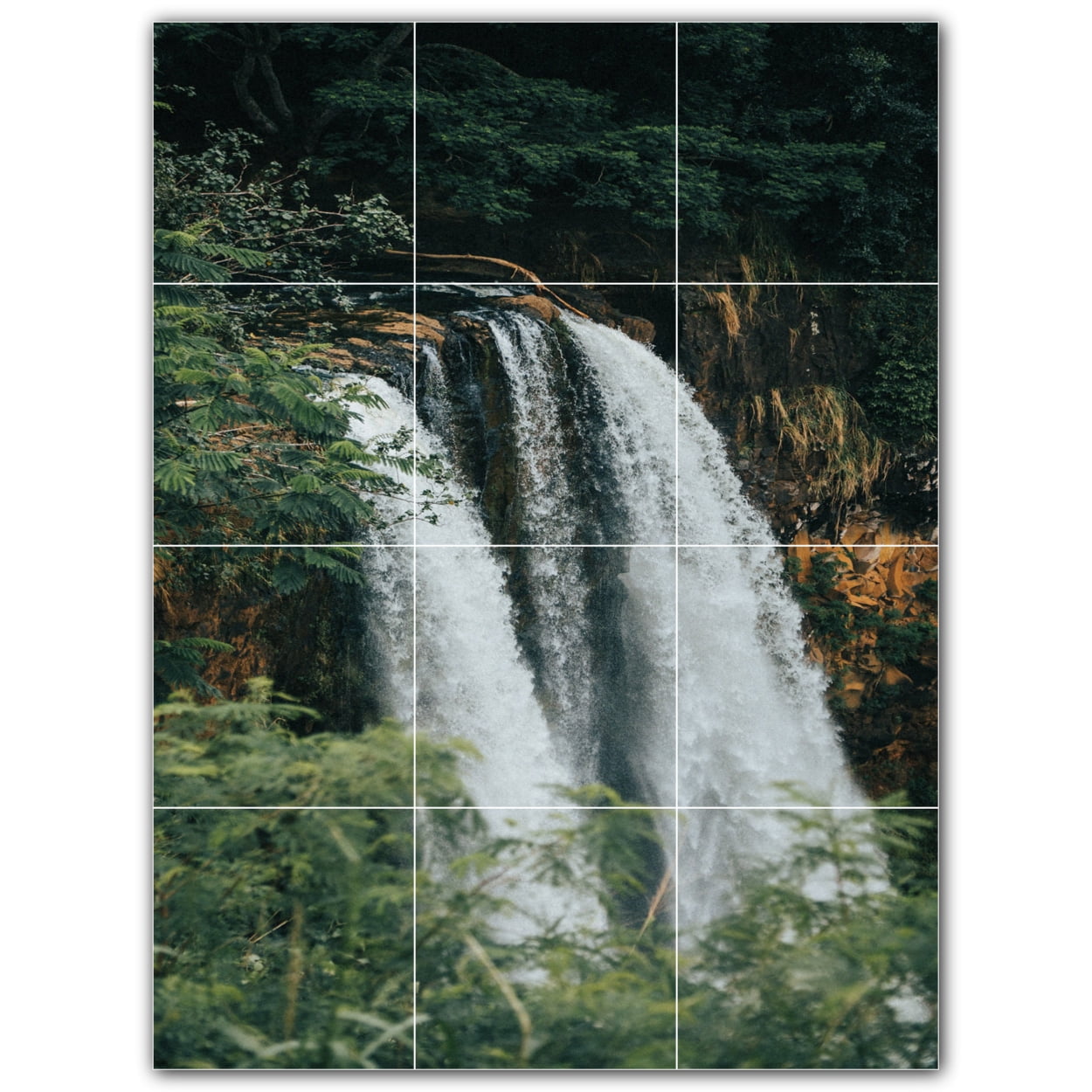 Picture-Tiles.com: Waterfalls Ceramic Tile Wall Mural WAL501148-34L. 24 ...