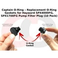 Captain O-Ring Replacement O-Ring Gaskets for Hayward SPX4000FG ...