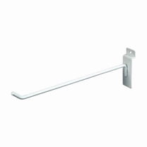 Econoco Commercial Slatwall Deluxe Hook, 4", White (Pack of 96 ...