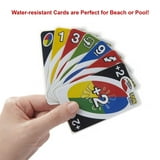 UNO Flip! Splash Water-Resistant Card Game - Double-Sided Deck for Kids ...