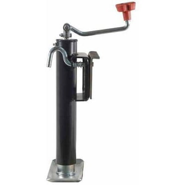 CURT 28321 Weld-On Pipe-Mount Swivel Trailer Jack, 2,000 lbs. 10 Inches ...