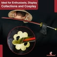 Armory Replicas Zoro’s Shusui Katana Sword Replica with Red Hamon ...
