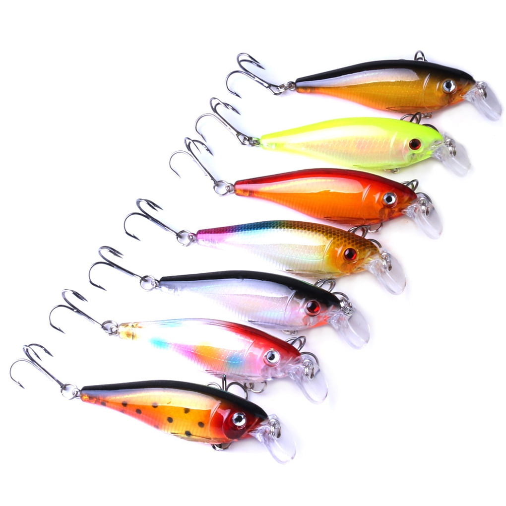 fashionhome 7Pcs Simulation Rock Fishing Lure Artifical Crankbait ...