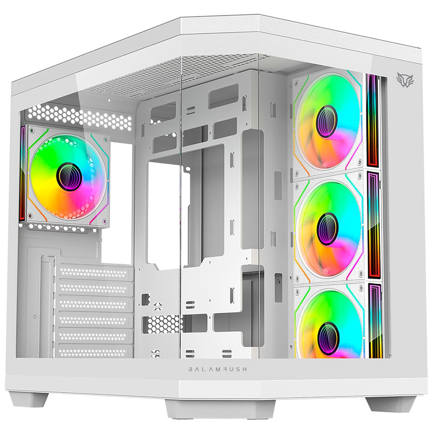 Gabinete Gamer BALAM RUSH TANK MASTER 9600 TB ATX Media Torre 4 Fan ...