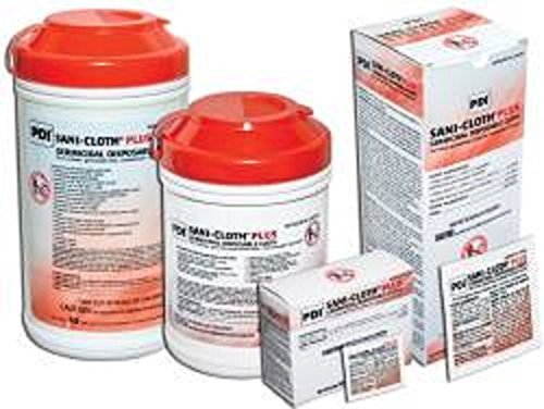 PDI Q89072 6 x 6.75 in. Sani-Cloth Plus Germicidal Disposable Cloths ...