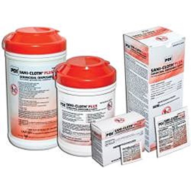 PDI Q89072 6 x 6.75 in. Sani-Cloth Plus Germicidal Disposable Cloths ...