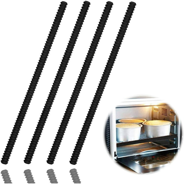 Oven Rack Shields - 4 Pack Heat Resistant Silicone Oven Rack Cover 14 ...