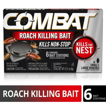 Combat Indoor Safe Control Roach Killing Bait, Large Roach Bait Station ...