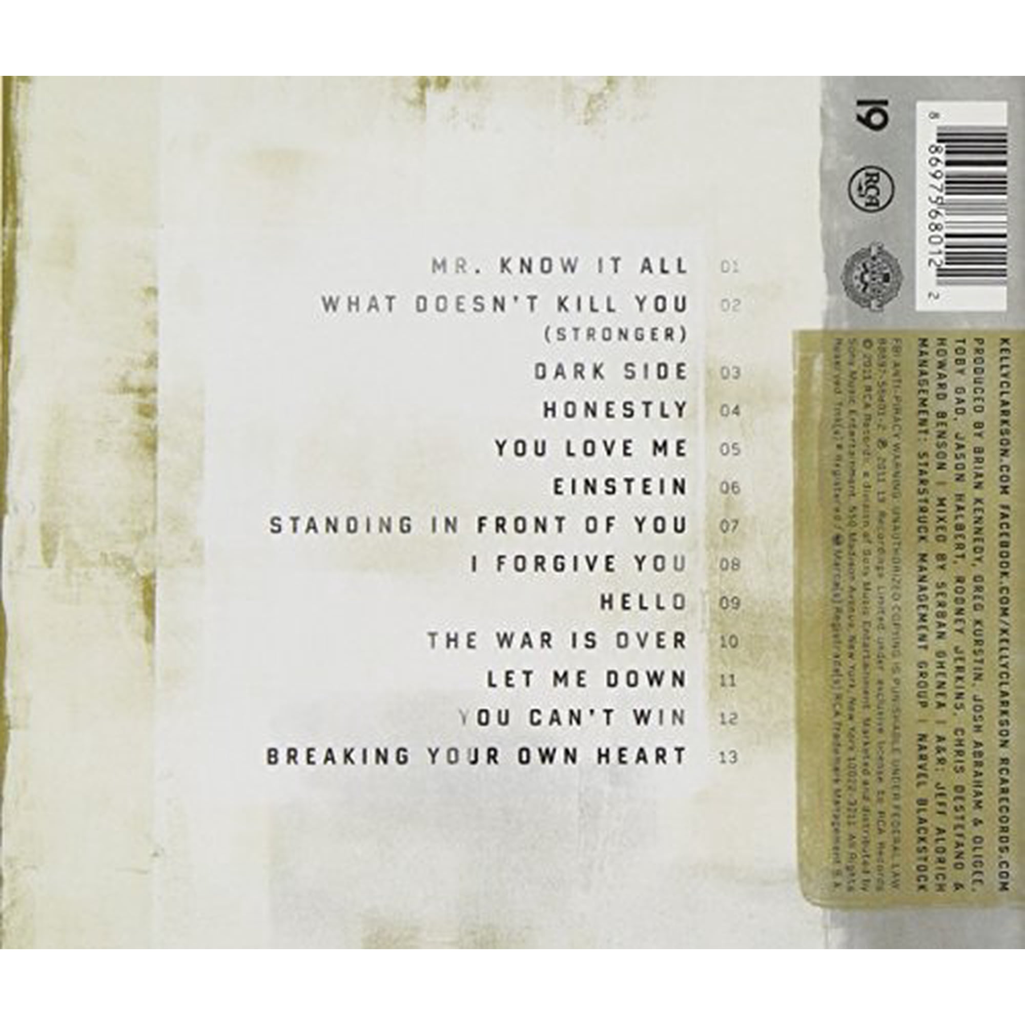 Kelly Clarkson Stronger Album Cover