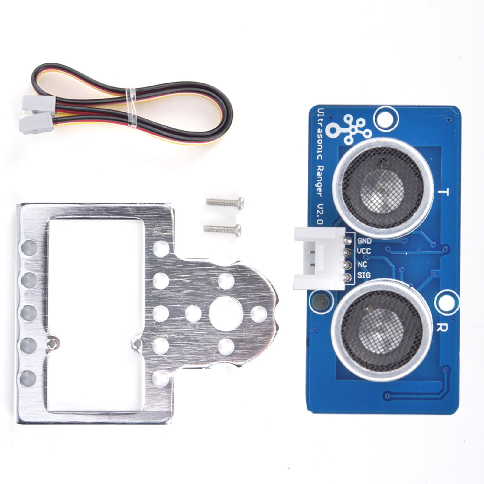 Robot Ultrasonic Sensor Module 3.3 ~ 5V 15mA Industrial Robot Parts for ...