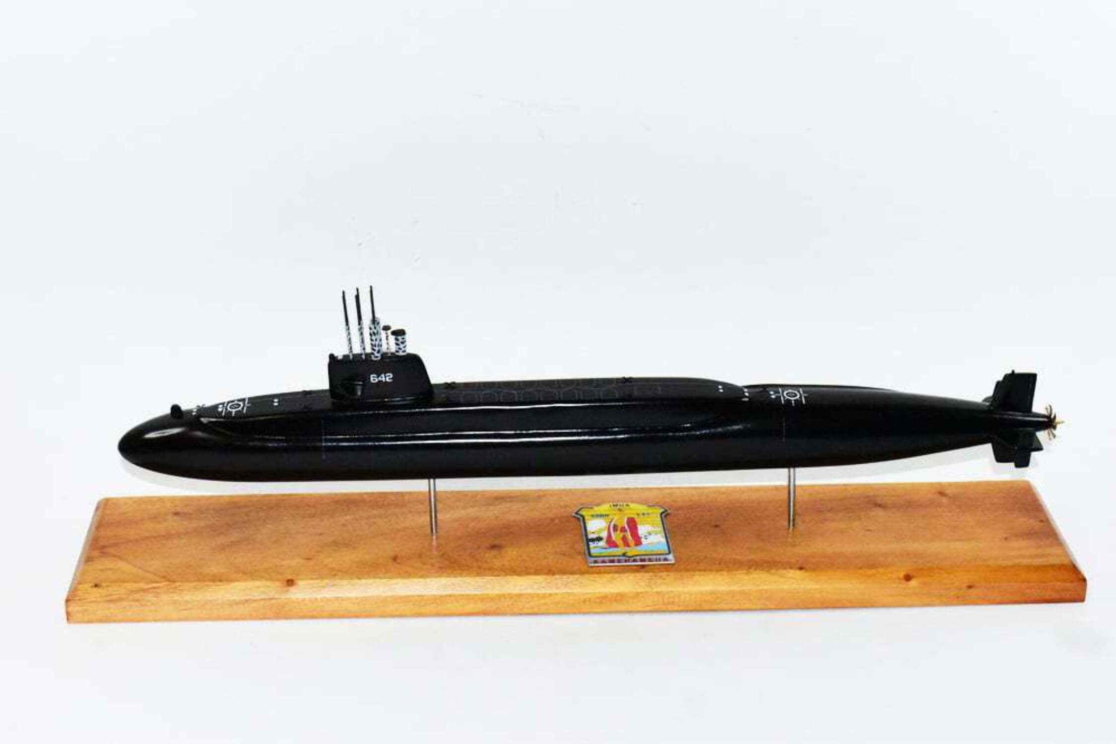 USS Kamehameha SSBN-642 Submarine Model (Black Hull), Navy,20, Scale ...