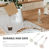 10 Sets of Decorative Paper Card Clip Holder Novelty Mini Stump Shaped ...