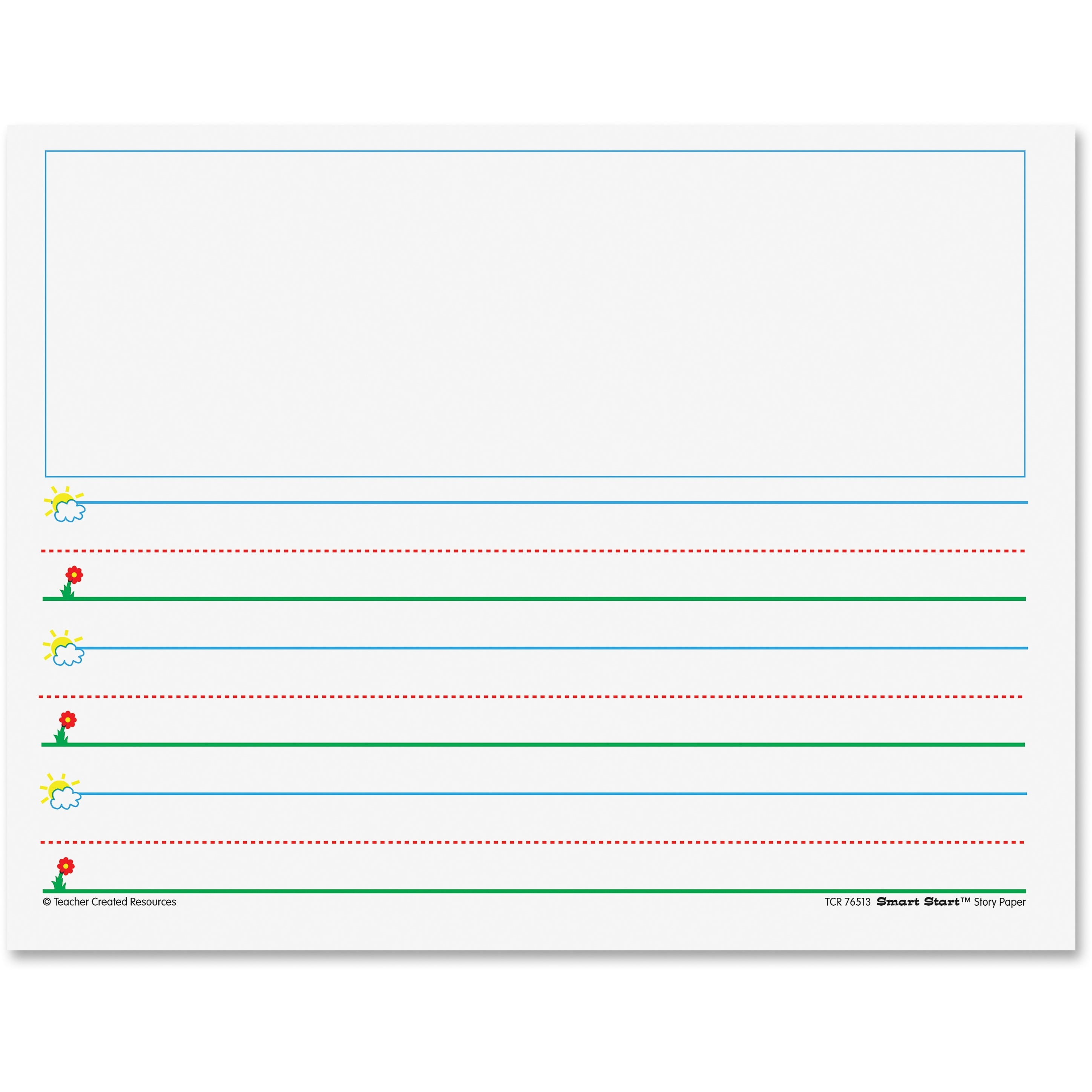 Teacher Created Resources Smart Start K 2 Writing Paper Letter 360 teacher-created-resources-smart-start-k-2-writing-paper-letter-360