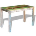 vidaXL Dining Table Solid Reclaimed Wood 45.3"x23.6"x30" - Walmart.com