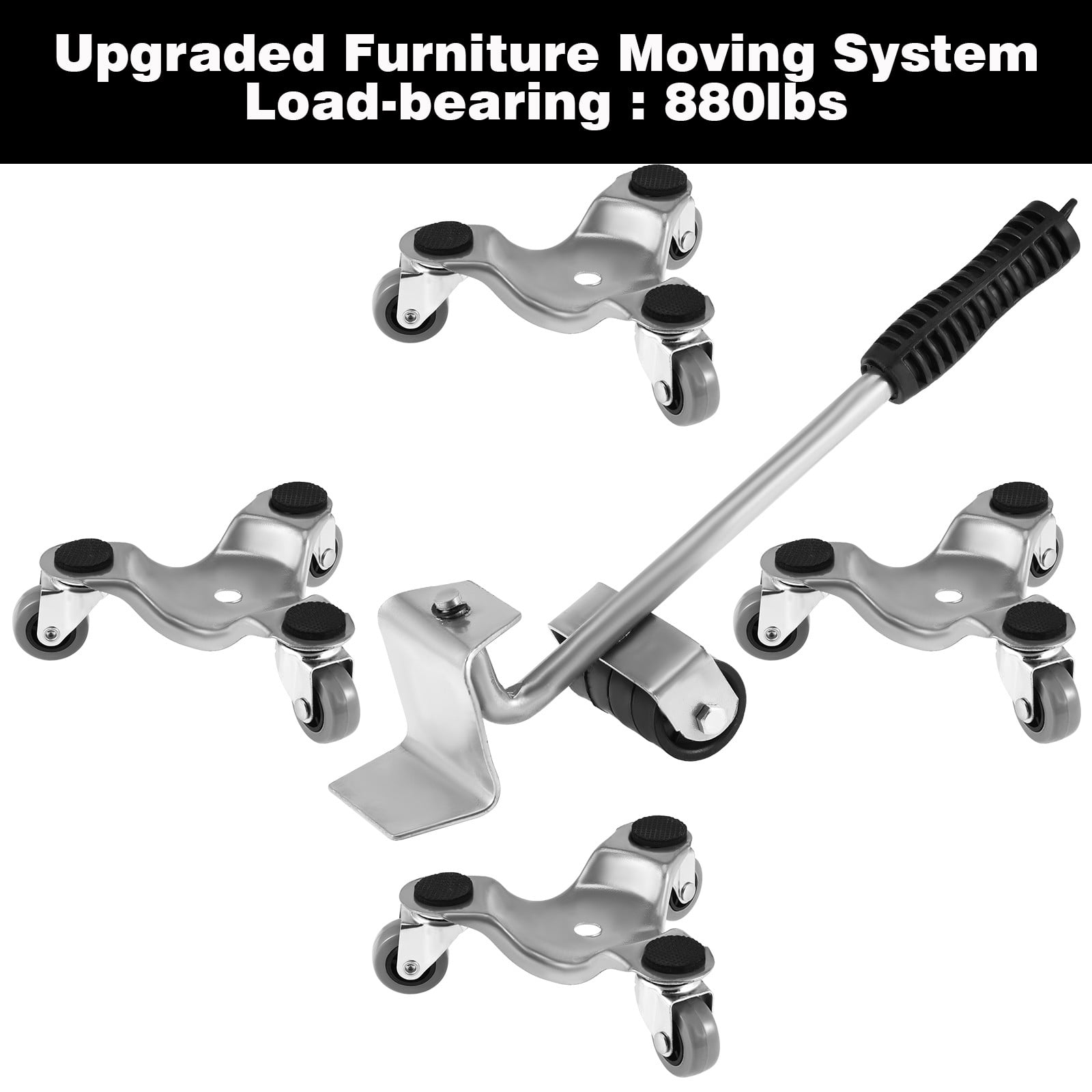 Carts & Trucks Moving Dolly Furniture Appliance Mover 160 lb Capacity ...
