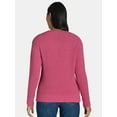 Time and Tru Women's and Women's Plus Matte Chenille Sweater, Midweight ...