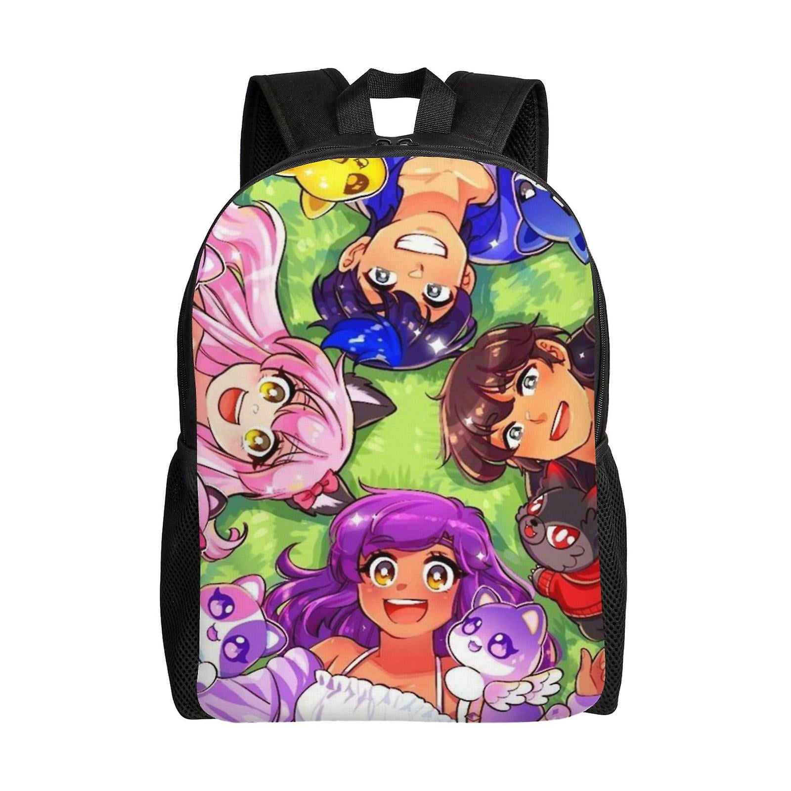 Click here for Zrclxlvu Cartoon Cats Aphmau Backpack Casual Adjus... prices