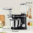 Electric Stand Mixer | Baking Mixer with Stainless Steel Mixing Bowl ...