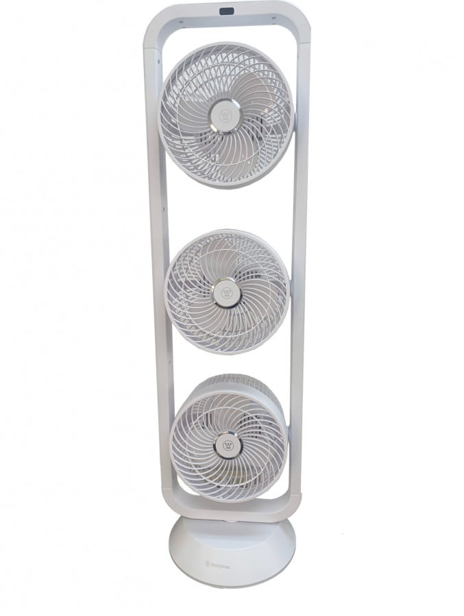 Westinghouse Stand Fan 3 Speed Settings, Each Fan Has Separate Control ...