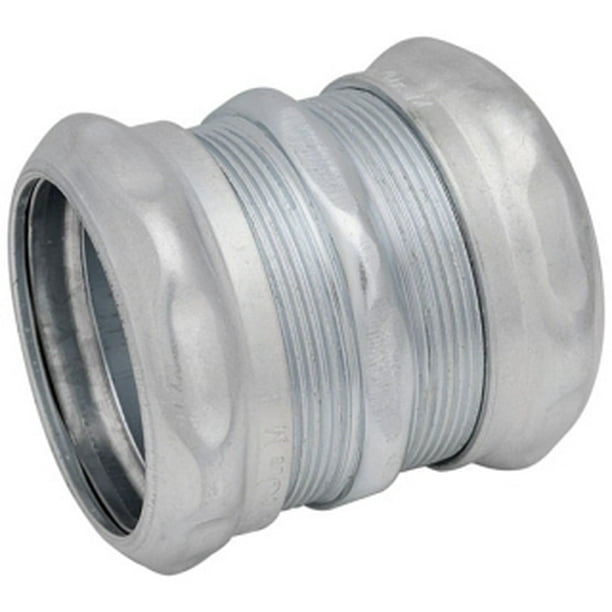 Madison Electric Products MEC-769, EMT Coupling, 4 Emt Comp Coup Steel ...