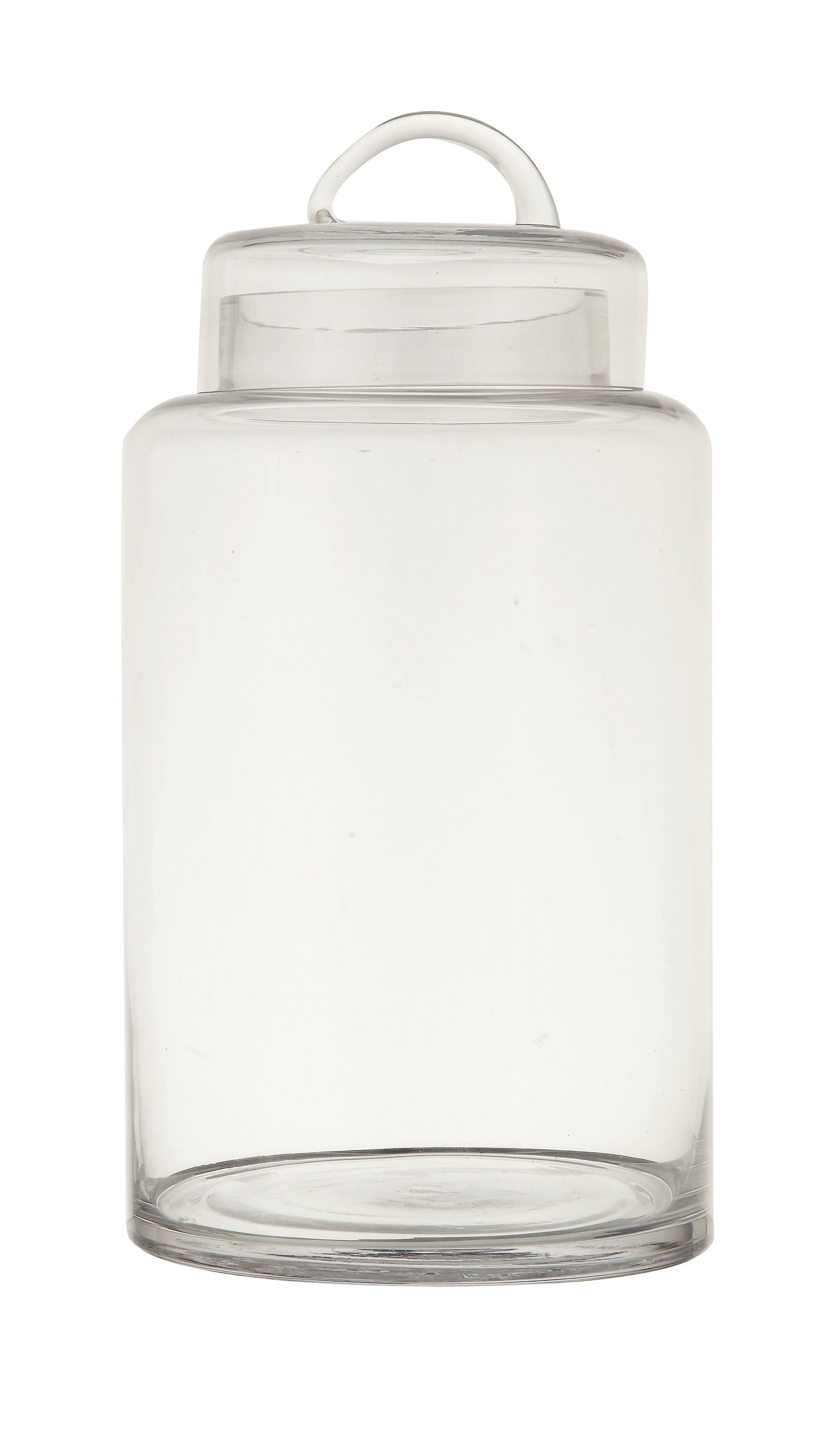 3R Studios Clear Glass Container with Lid - Walmart.com