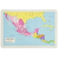 Painless Learning Educational Placemats For Kids Laminated Mexico ...