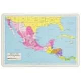 Painless Learning Educational Placemats For Kids Laminated Mexico ...