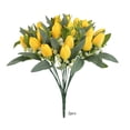 Artificial Tulip Bouquet Set, Realistic Bloom Faux Tulips, Elegant Long ...