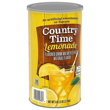 Country Time Lemonade Drink Mix, 82.5 oz Canister, No Artificial ...
