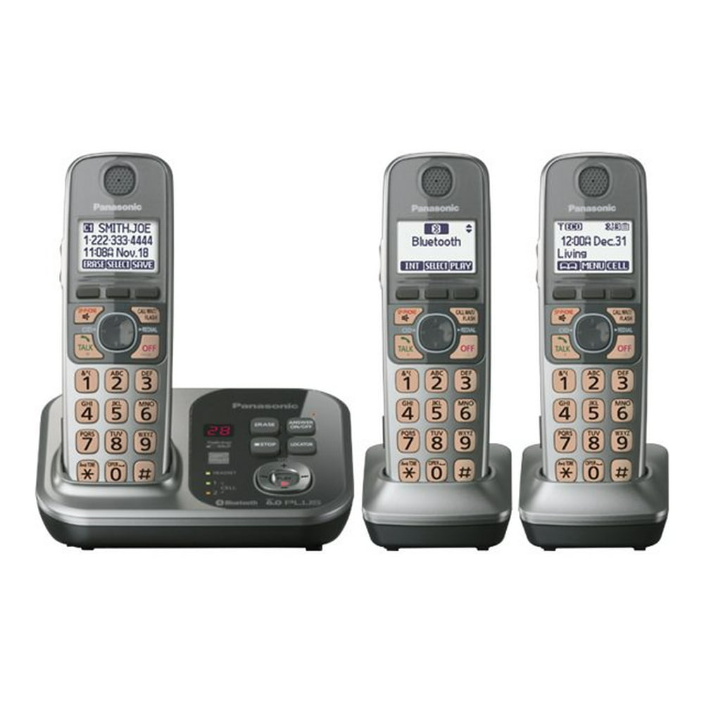 Panasonic - Cordless phone - answering system - with Bluetooth ... Panasonic - Cordless phone - answering system - with Bluetooth ...